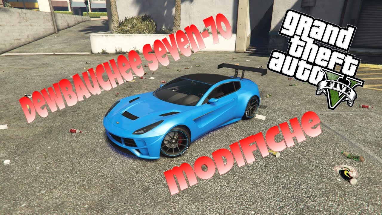MODIFICHIAMO LA SEVEN-70!!! GTA Online Customization - YouTube
