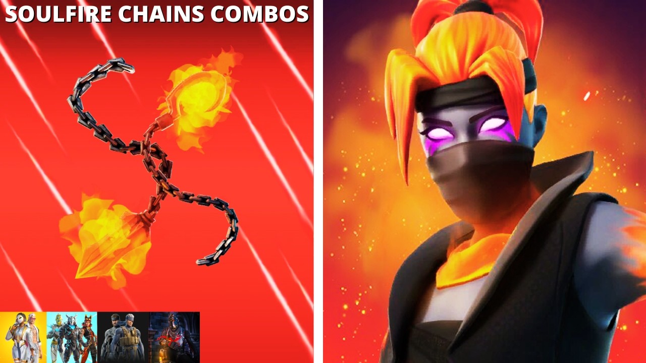 10 *Best* SOULFIRE CHAINS PICKAXE COMBOS in Fortnite - YouTube