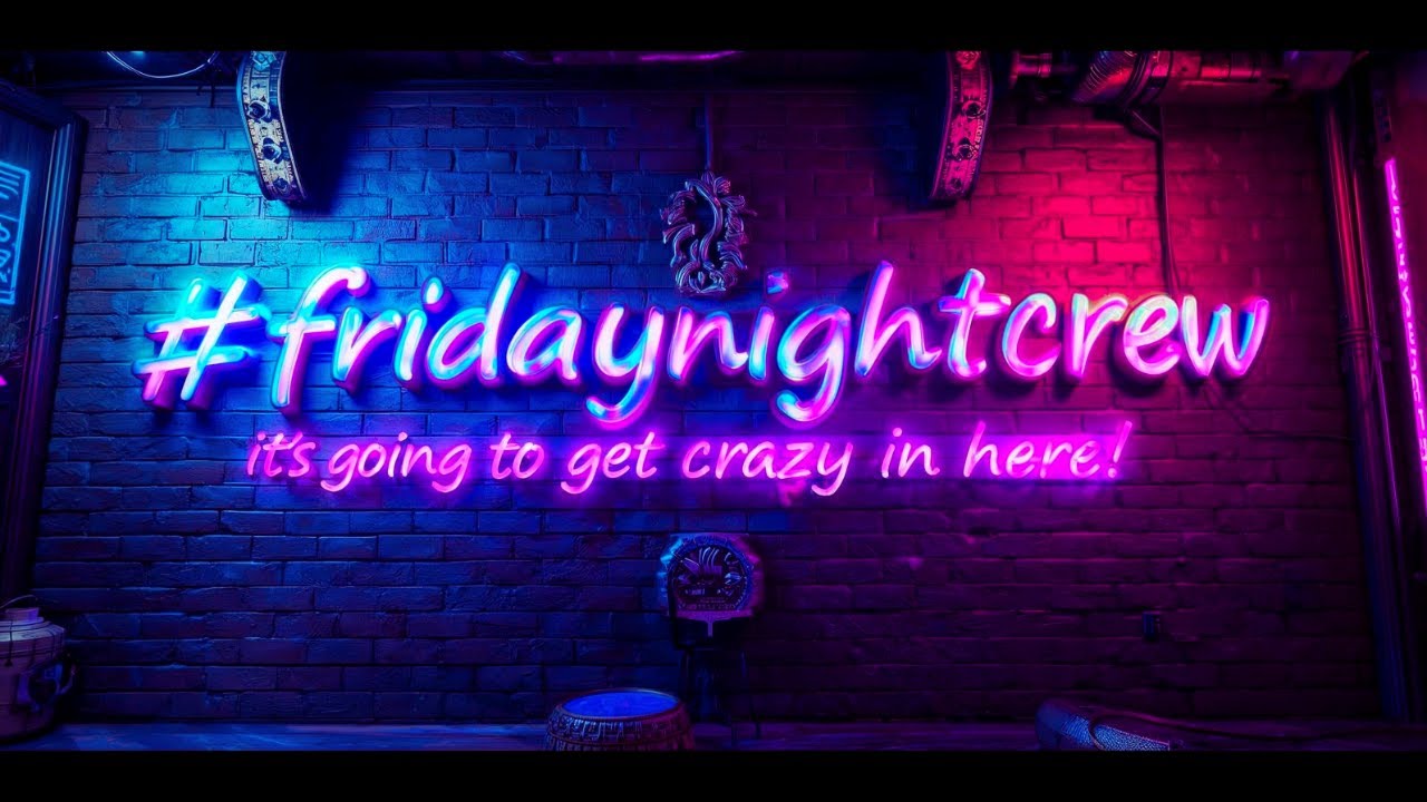#fridaynightcrew it's going to get crazy in here. Will you get ...