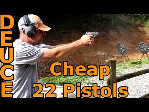 Cheap 22 pistols Reviewed By Deuce - YouTube