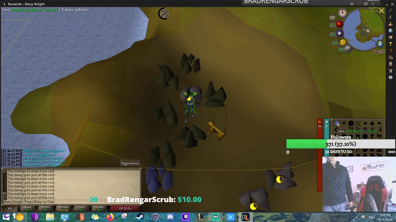 [YOU MUST WATCH] OSRS EASY FAST BASICS: How To Properly Mine Coal while ...