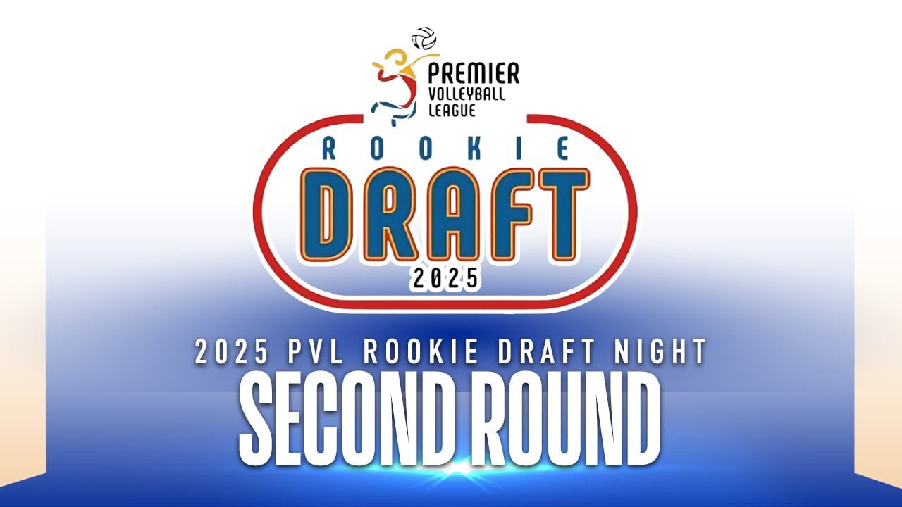 SECOND ROUND | 2025 PVL Rookie Draft - YouTube