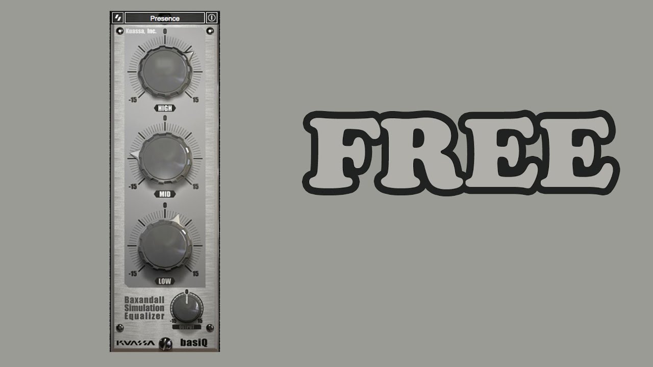 FREE BasiQ by Kuassa - YouTube