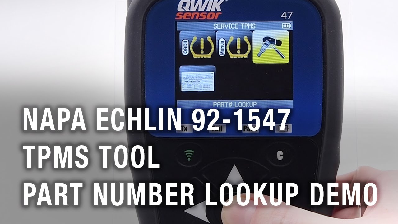 Programming Qwik Sensor With The 92 1551 Tpms Tool 54 Off