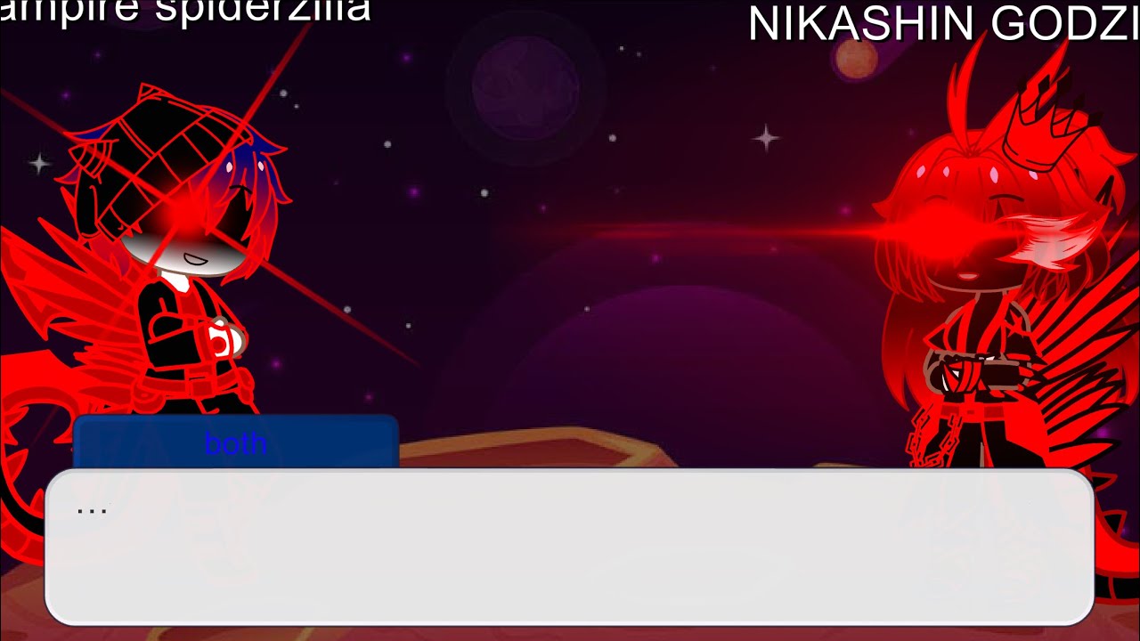 Vampire spiderzilla vs nikashin Godzilla (female version of hakishin ...