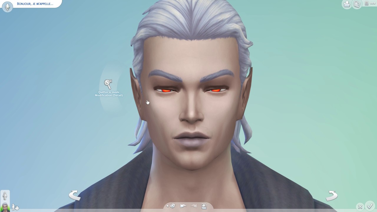 Sims 4 CAS : Lestat le Vampire by Louloukiie - YouTube