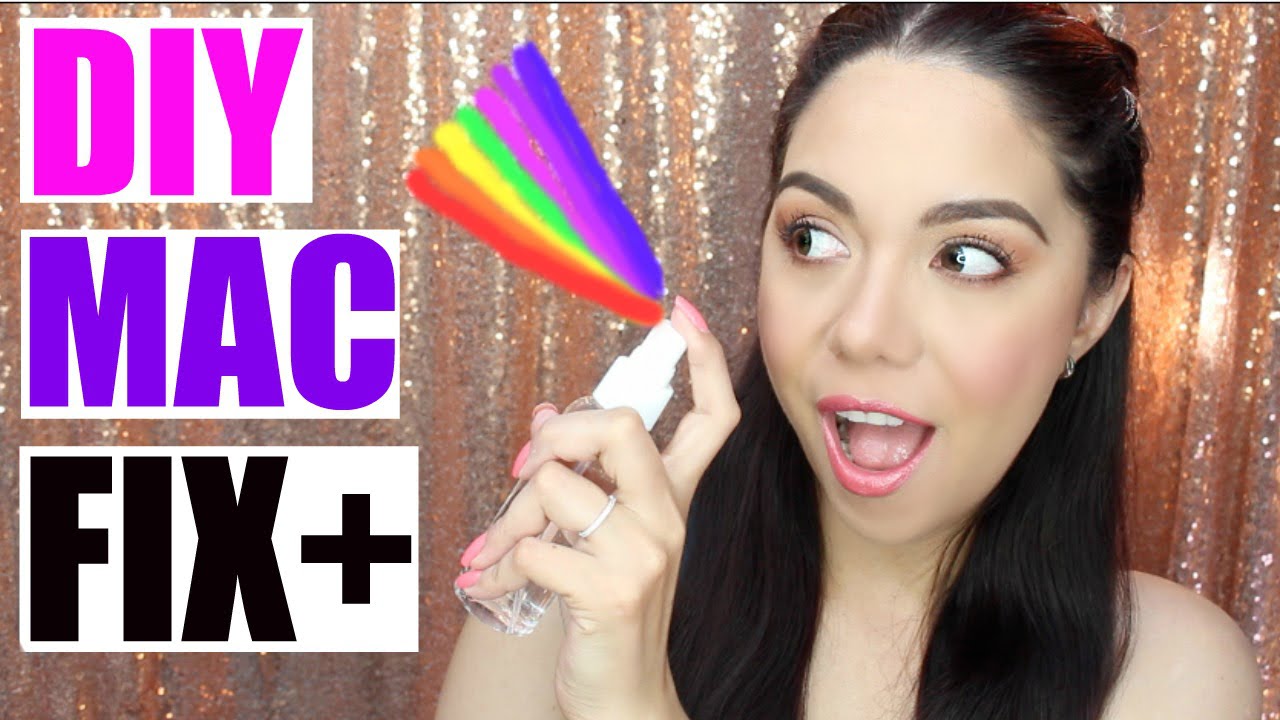 DIY MAC FIX+ SPRAY FIJADOR DE MAQUILLAJE ¡HAZLO TU MISMA ...
