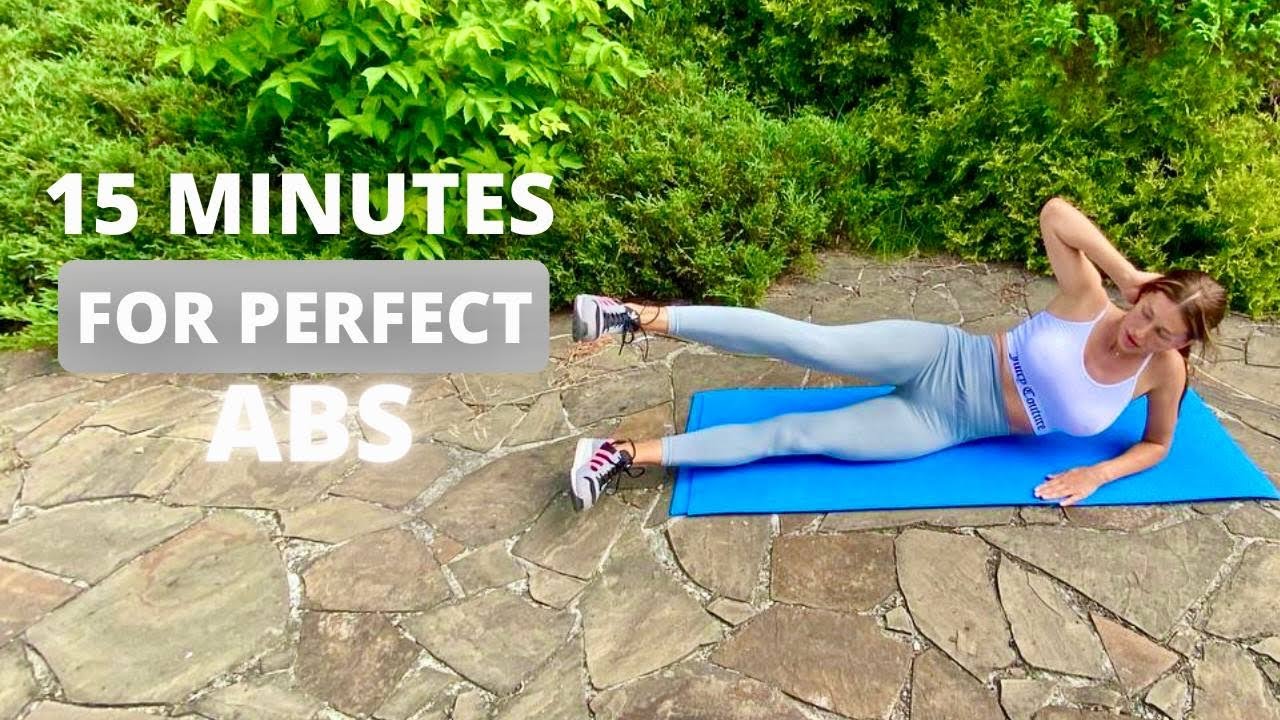 15 min for perfect abs workout [ no repeat] #workout #abs #fitness ...