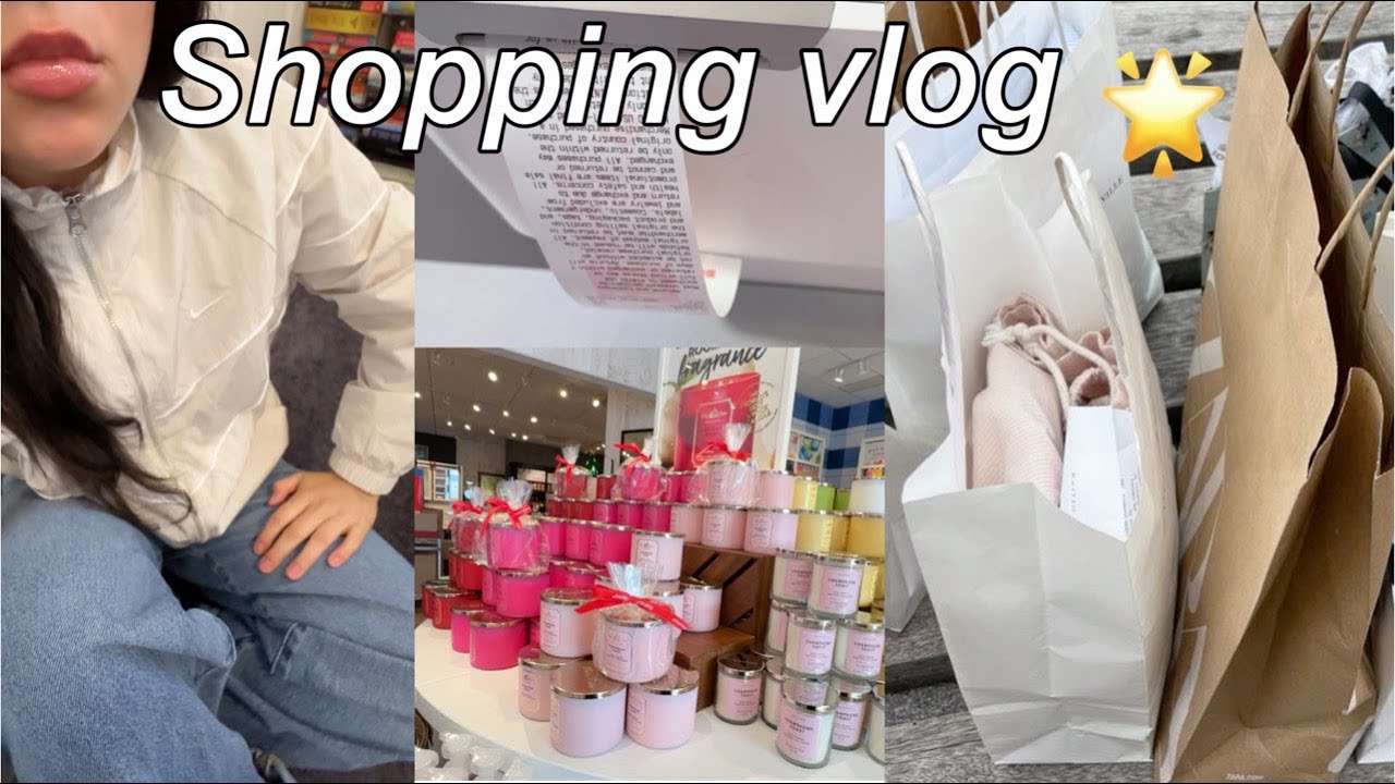 shopping vlog 🌟🧖🏻‍♀️ : bath and body, thrifting, nike, mall, and haul ...