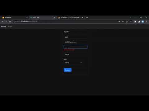 CRUD Application: React Spring Boot & MYSQL - YouTube