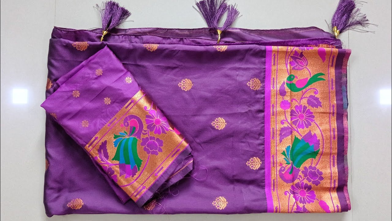 Nauvari Saree Blouse Design: Simple blouse Neck Design Cutting And ...