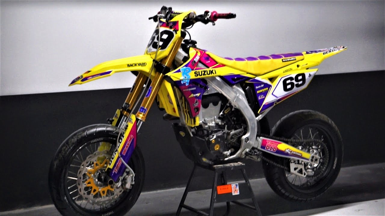 PRÉPA SUPERMOT - de 4500 € 😱 | SUZUKI 450 RMZ - YouTube
