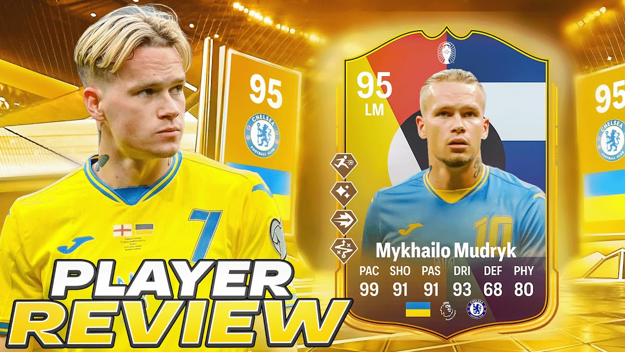 🔥95 UEFA EURO MAKE YOUR MARK MUDRYK PLAYER REVIEW - EA FC 24 ULTIMATE ...