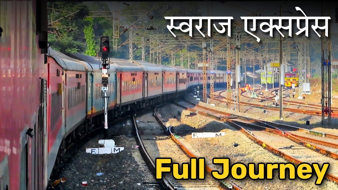 Full Journey : 12472 Swaraj Express | Racing Scenerio - YouTube