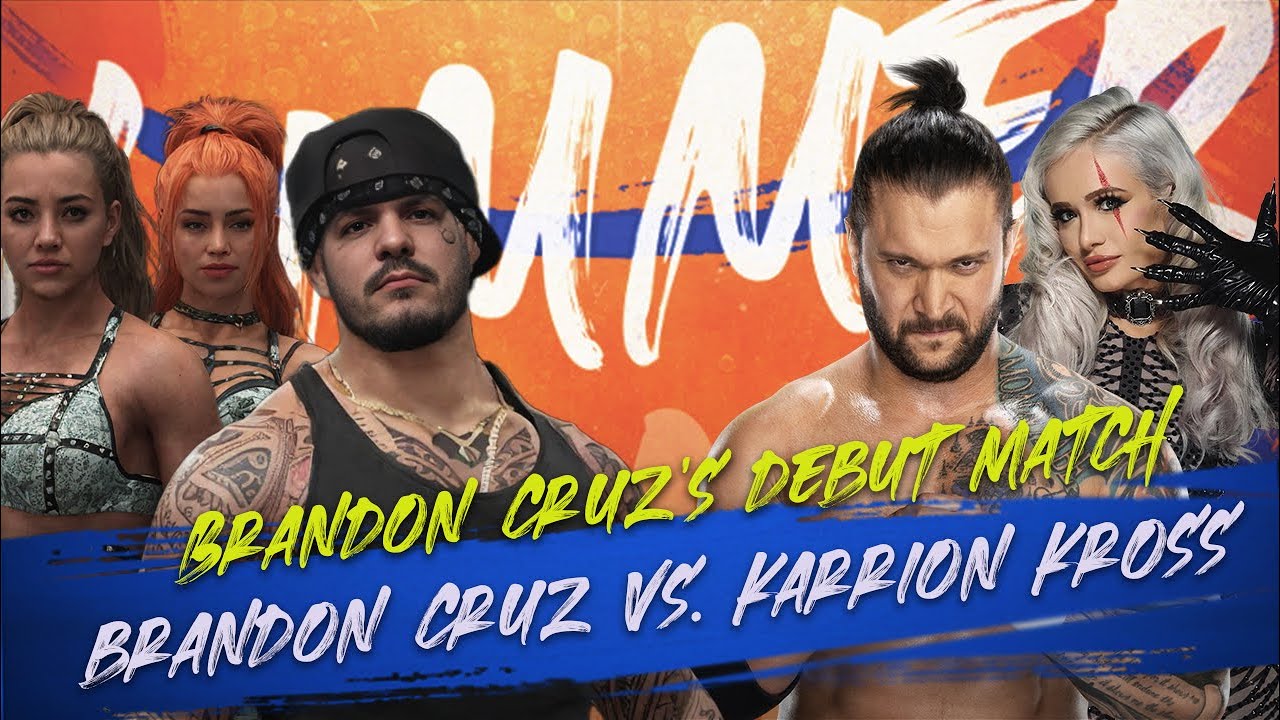 Brandon Cruz vs. Karrion Kross - Debut Match - YouTube