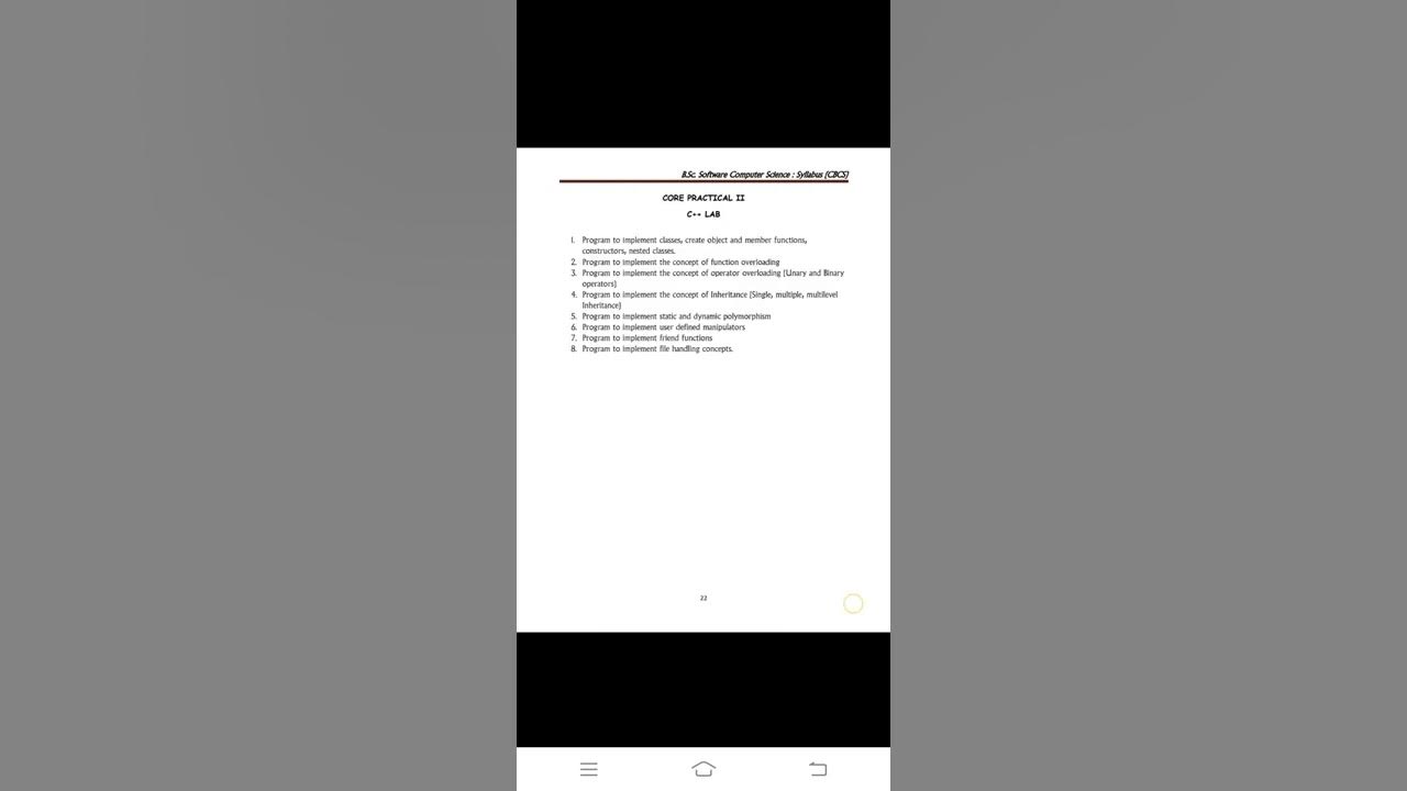 syllabus of BA/Bsc computer applications - YouTube