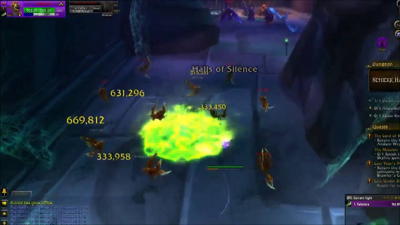 Mount Farm: Reins of the Raven Lord | H Sethekk Halls - YouTube