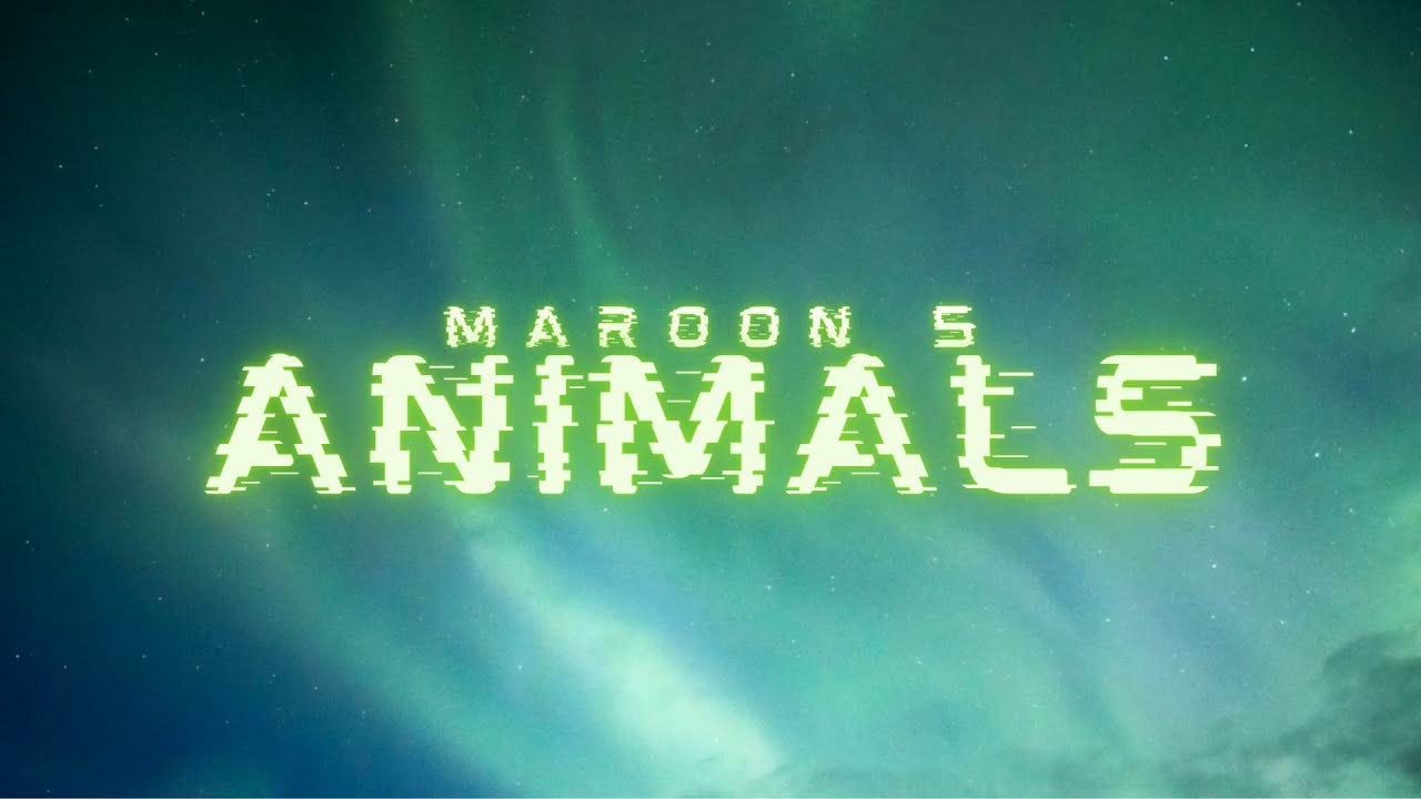 Maroon 5 - Animals (HQ) Instrumental - YouTube