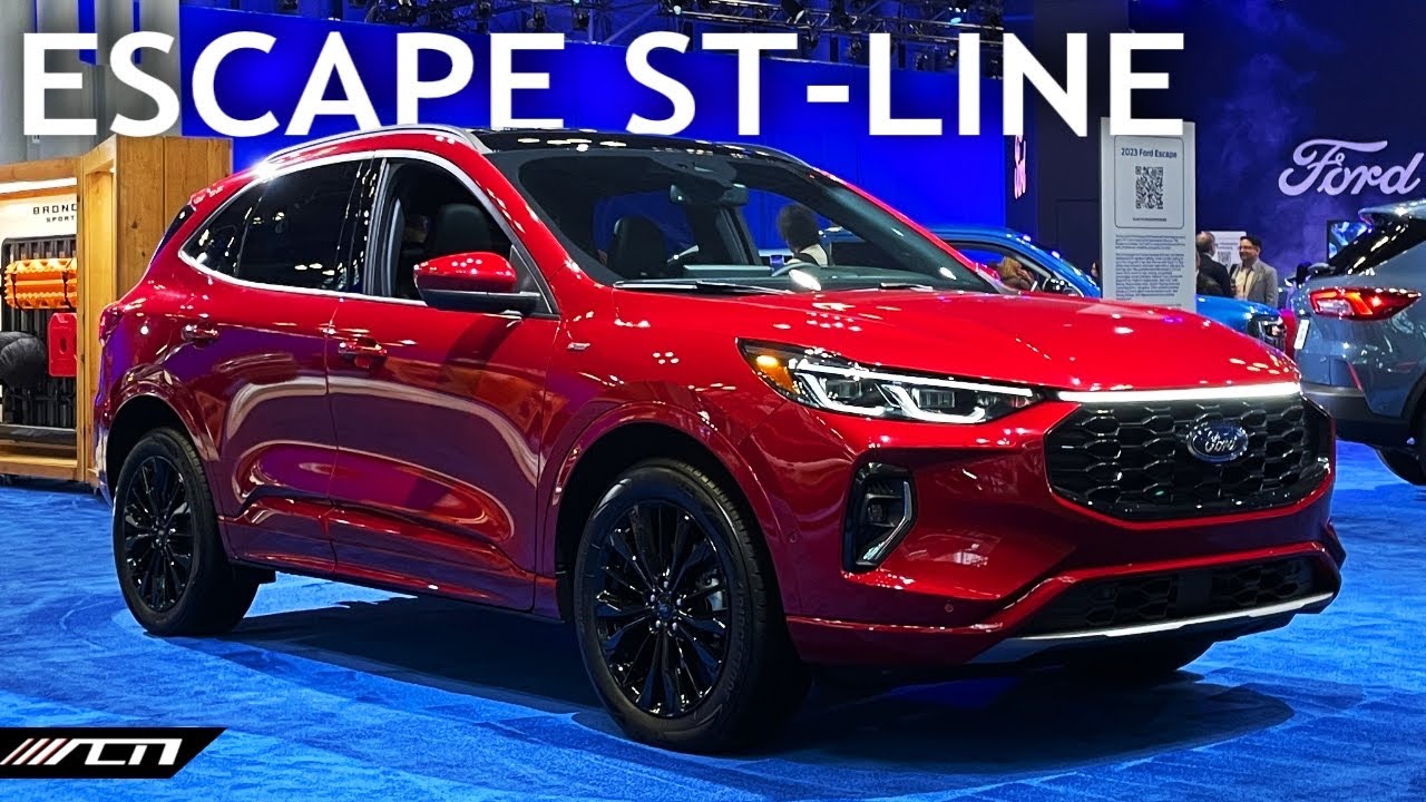 2023 Ford Escape ST Line First Look! Are the changes enough? - YouTube