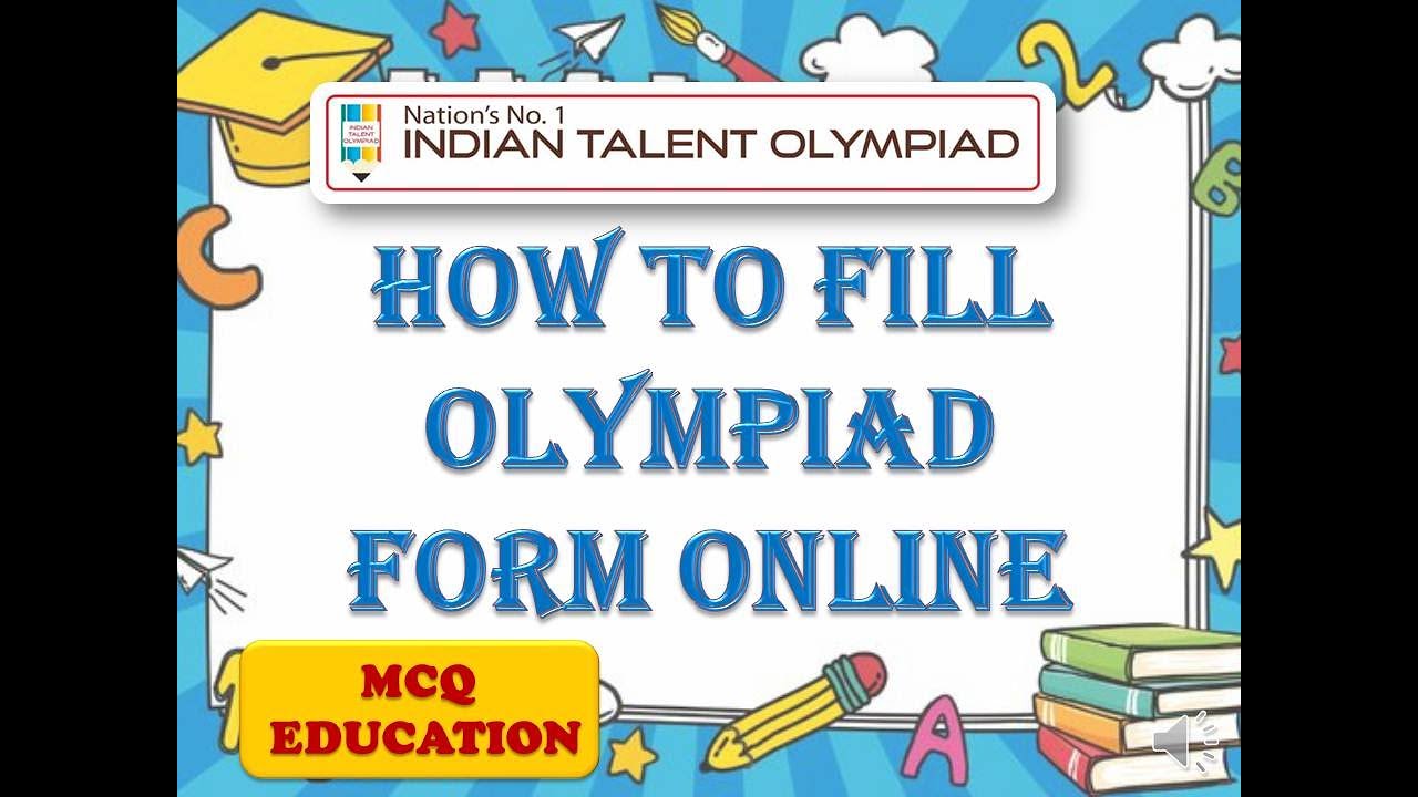 How to Fill Olympiad exam form for class 1-10,Science Olympiad exam ...