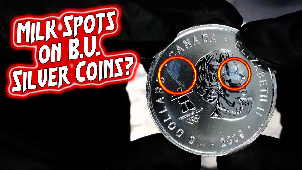 BU Silver Coins with Milk Spots? SILVER Unboxing! - YouTube