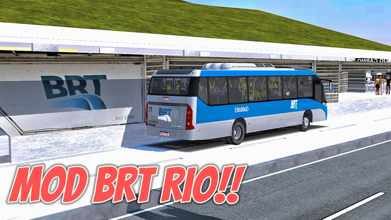 🔵 SAIU !! LANÇAMENTO!!! MOD brt rio!! mapa com corredor brt fase 3 ...