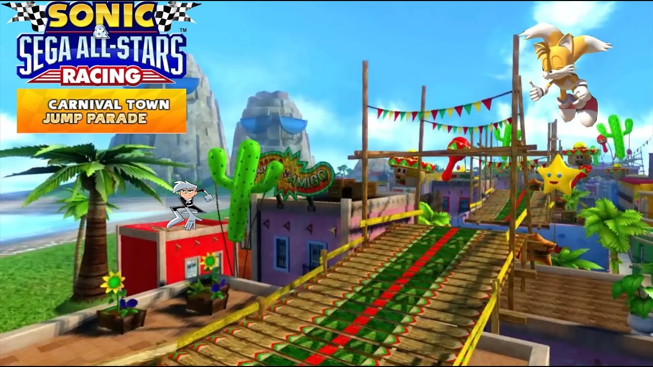Sonic & SEGA All Stars Racing (Wii) Jump Parade Introduction - YouTube