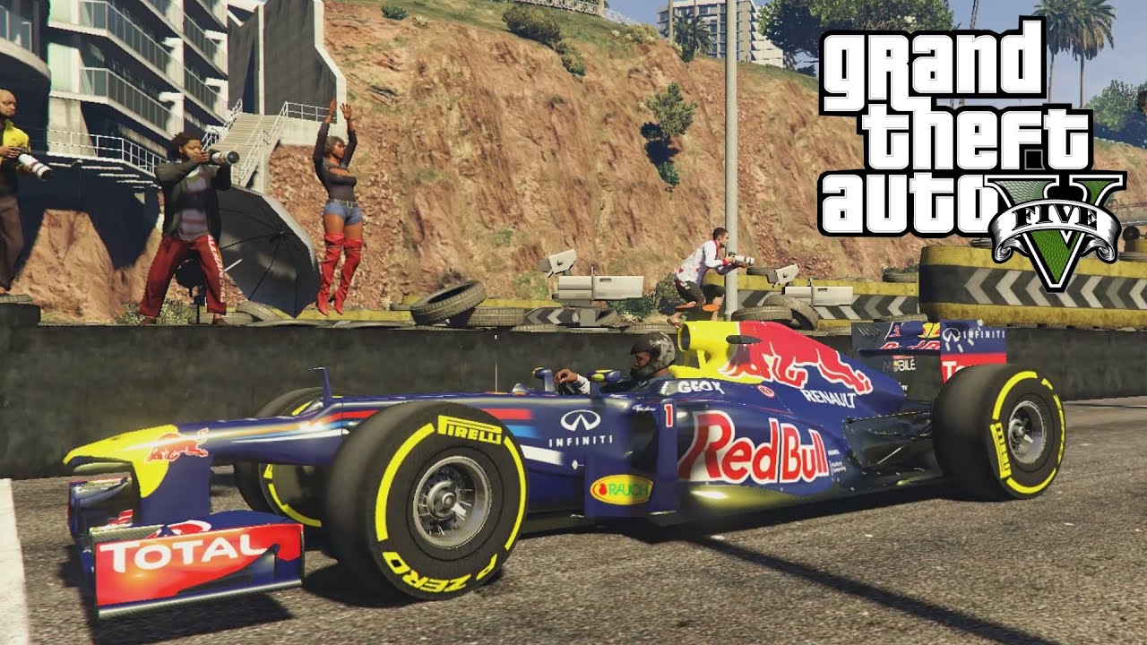 UN CIRCUIT DE F1 SUR GTA 5 ?! + Red Bull F1 - YouTube