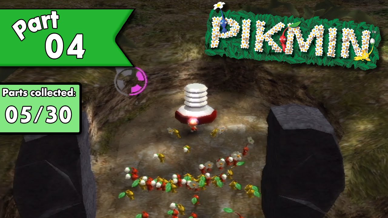 Pikmin 100% walkthrough - Part 4 - Two in One! - YouTube