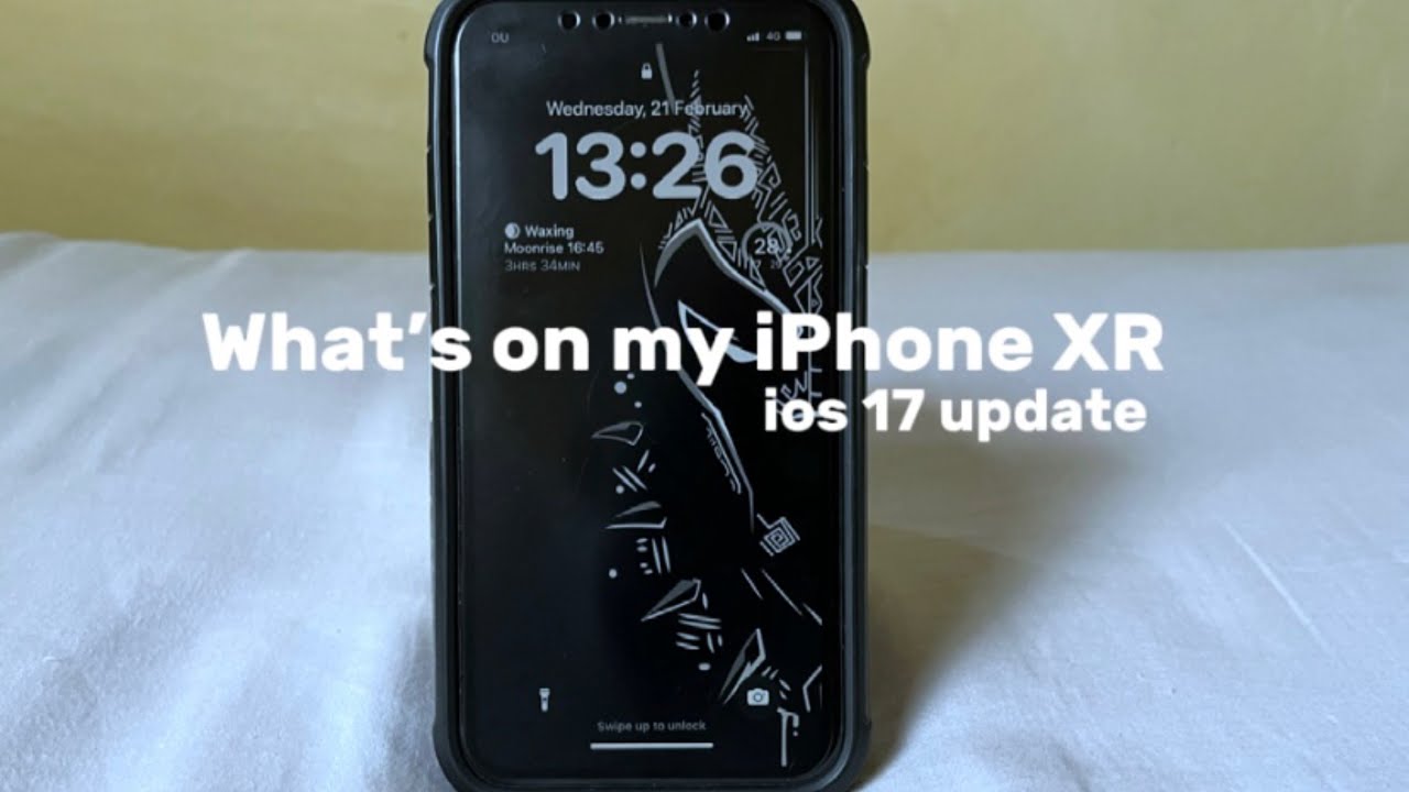 What’s on my IPhone XR | iOS 17 setup in 2024 - YouTube