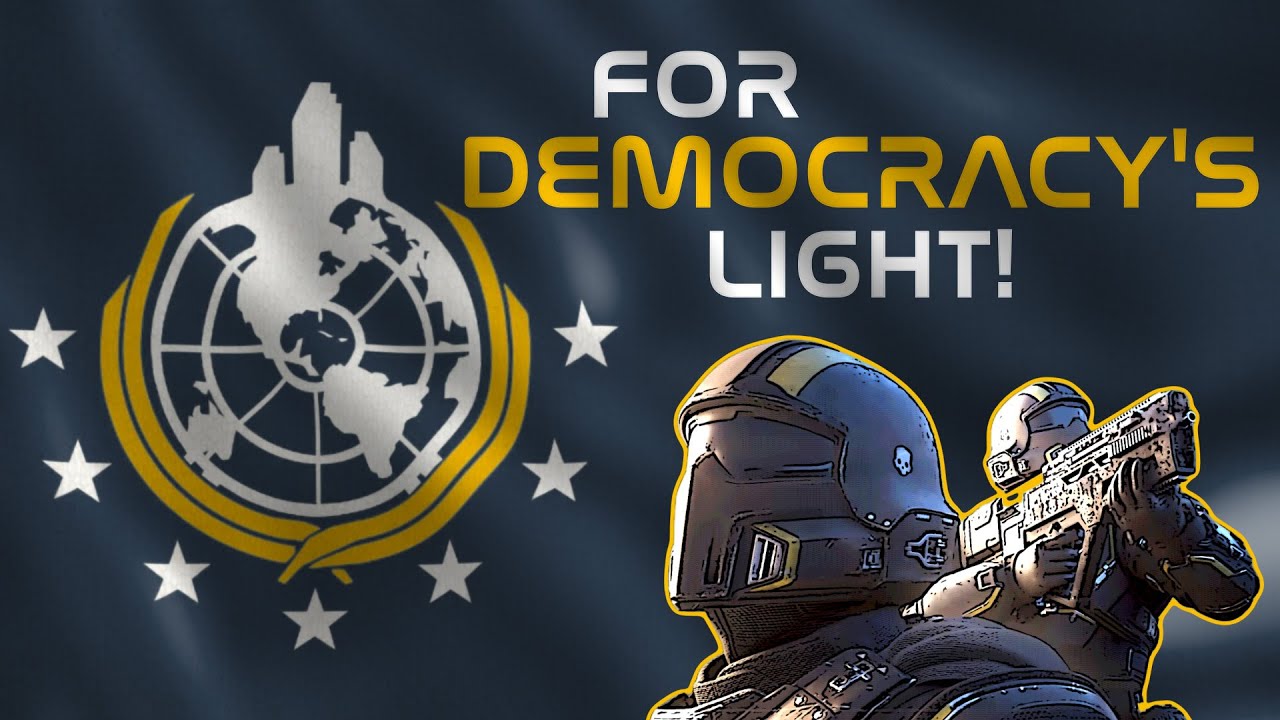 HellDivers 2 - For DEMOCRACY'S Light! #music #song - YouTube