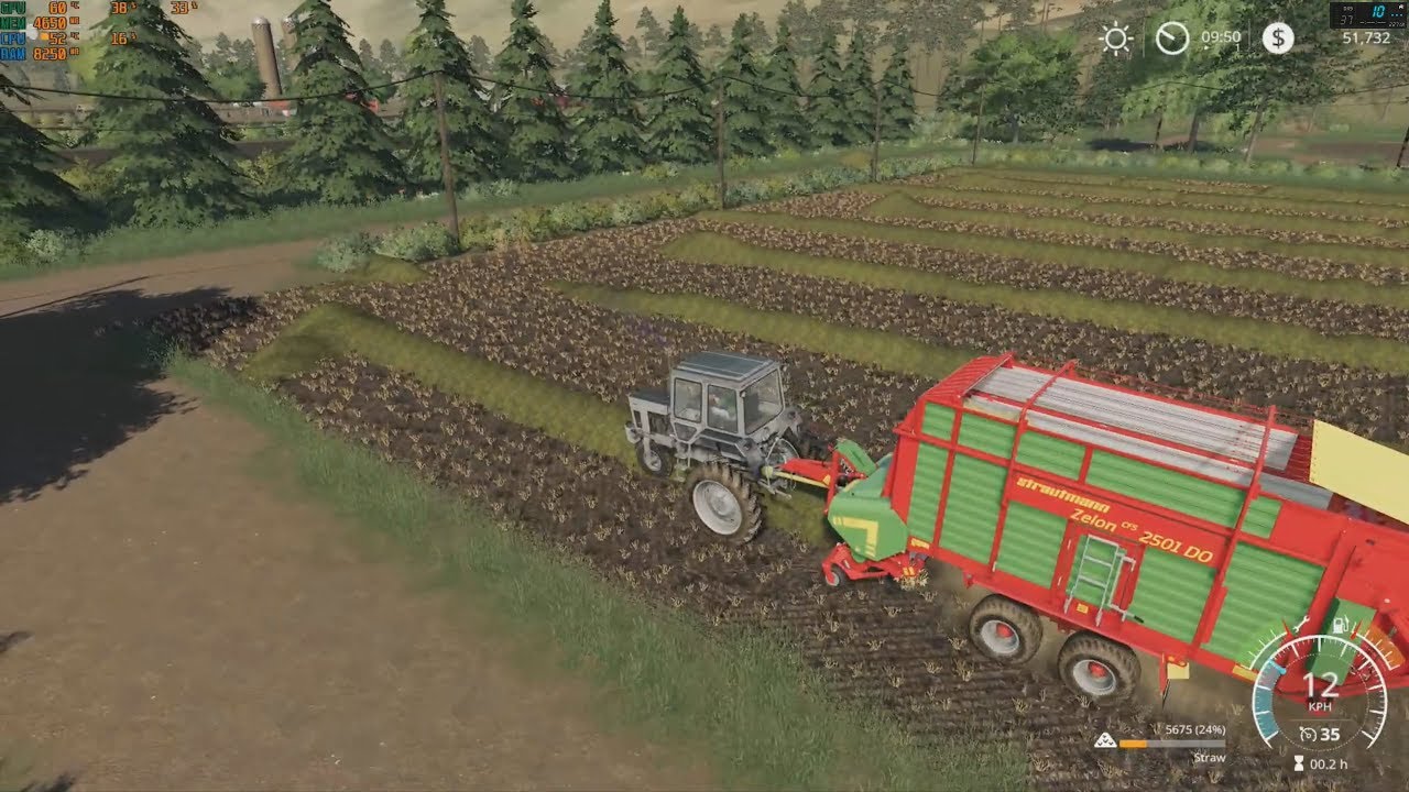 Farm sim saturday...New field purchase...Last video on old computer ...