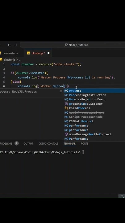 🚀 Node.js Cluster Module: Create Workers with fork() 🖥️ | Boost Performance! ⚡ - YouTube