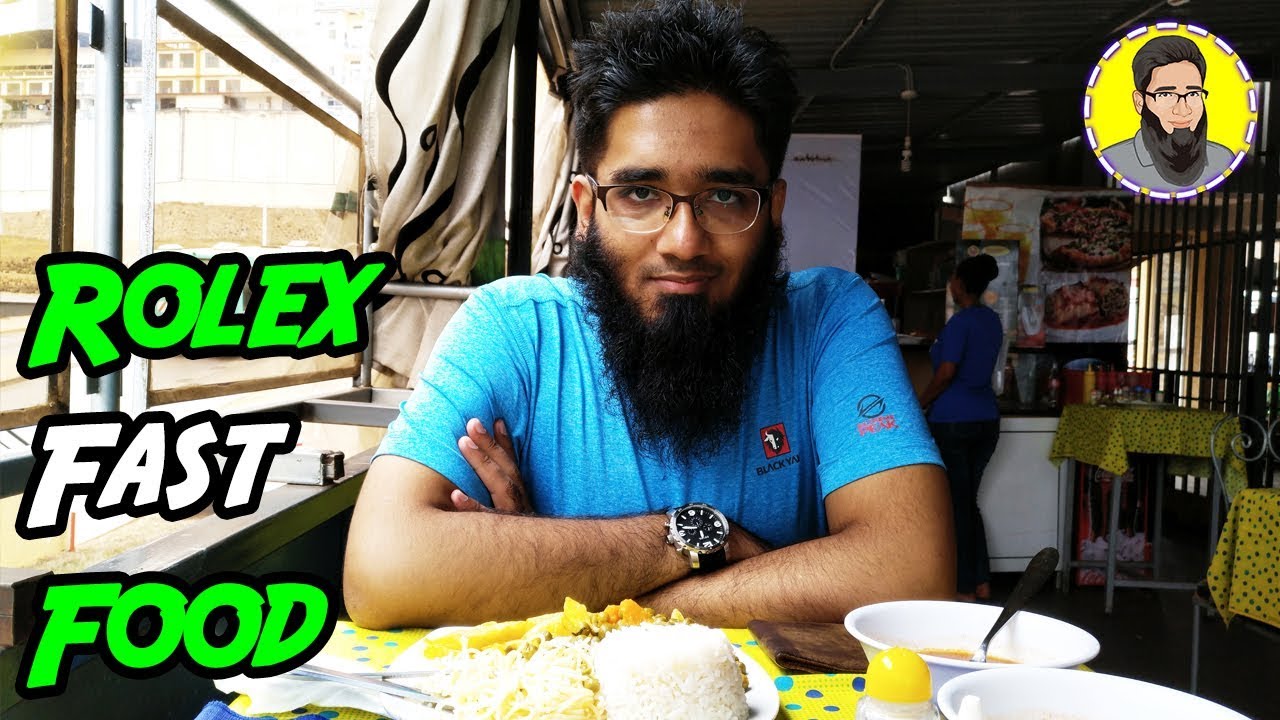 Having Lunch at Rolex Fast Food in Kigali, Rwanda for 1,500 FRw $2 USD ...