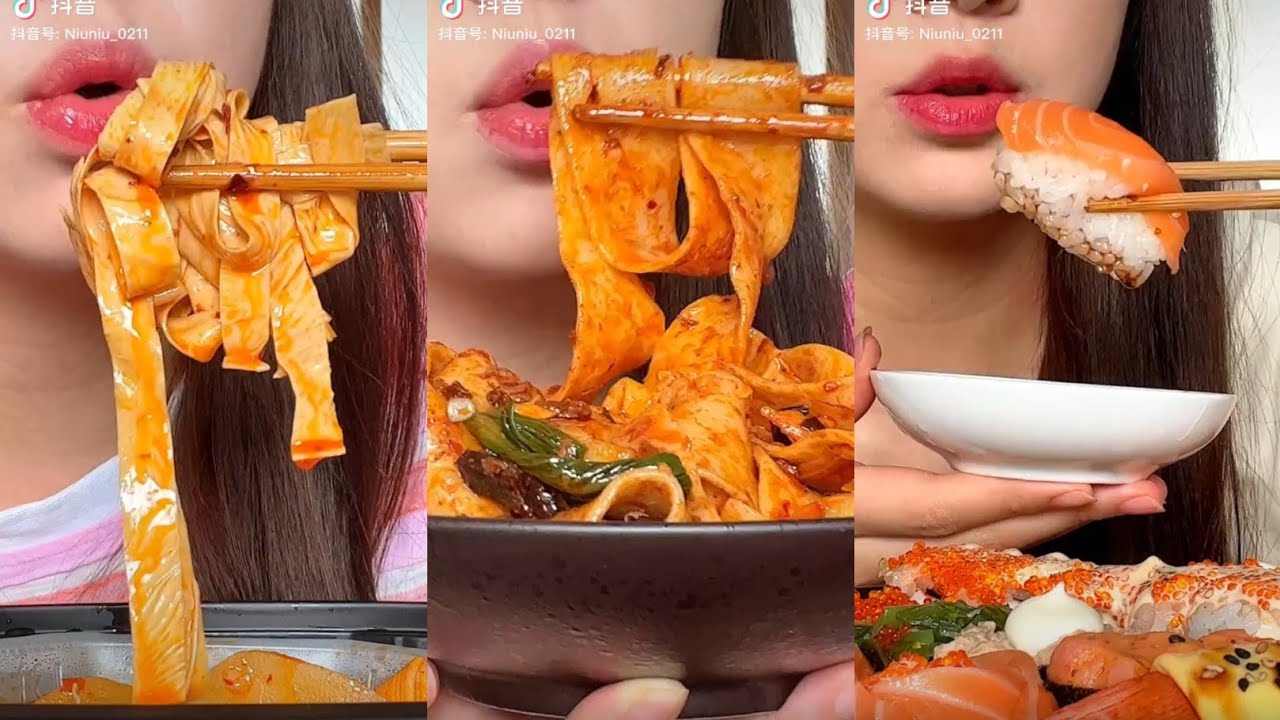沉浸式吃东西#asmr - YouTube