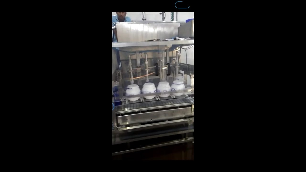 Matka Dahi card dahi filling machine 5kg/ 15kg - YouTube