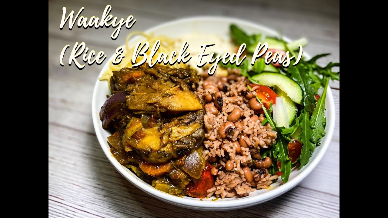 African/Ghanaian Vegan Food: How to make Waakye/ Ghanaian Rice and ...