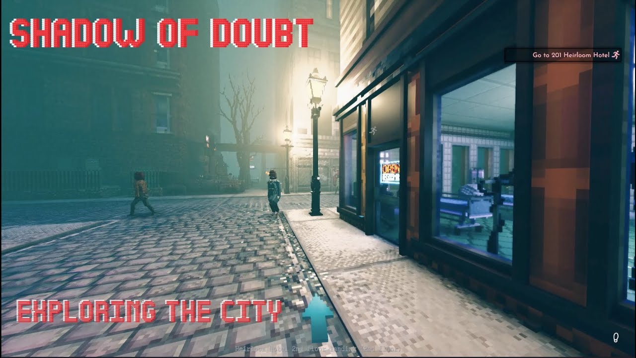 Shadows of Doubt #2 - Exploring the City - YouTube