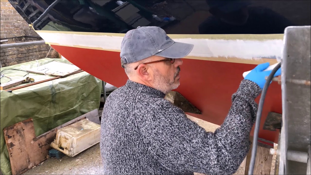 DIY Boat Restoration: Boat Painting now complete! - YouTube