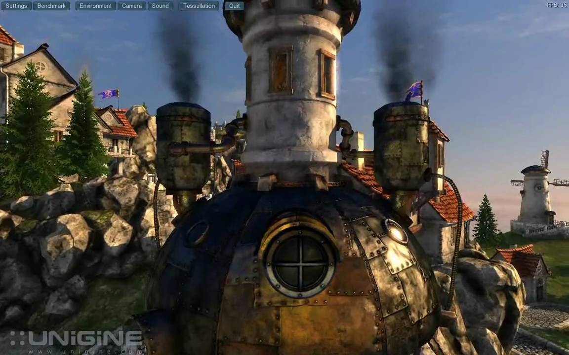 Unigine Heaven DirectX11 Benchmark - YouTube