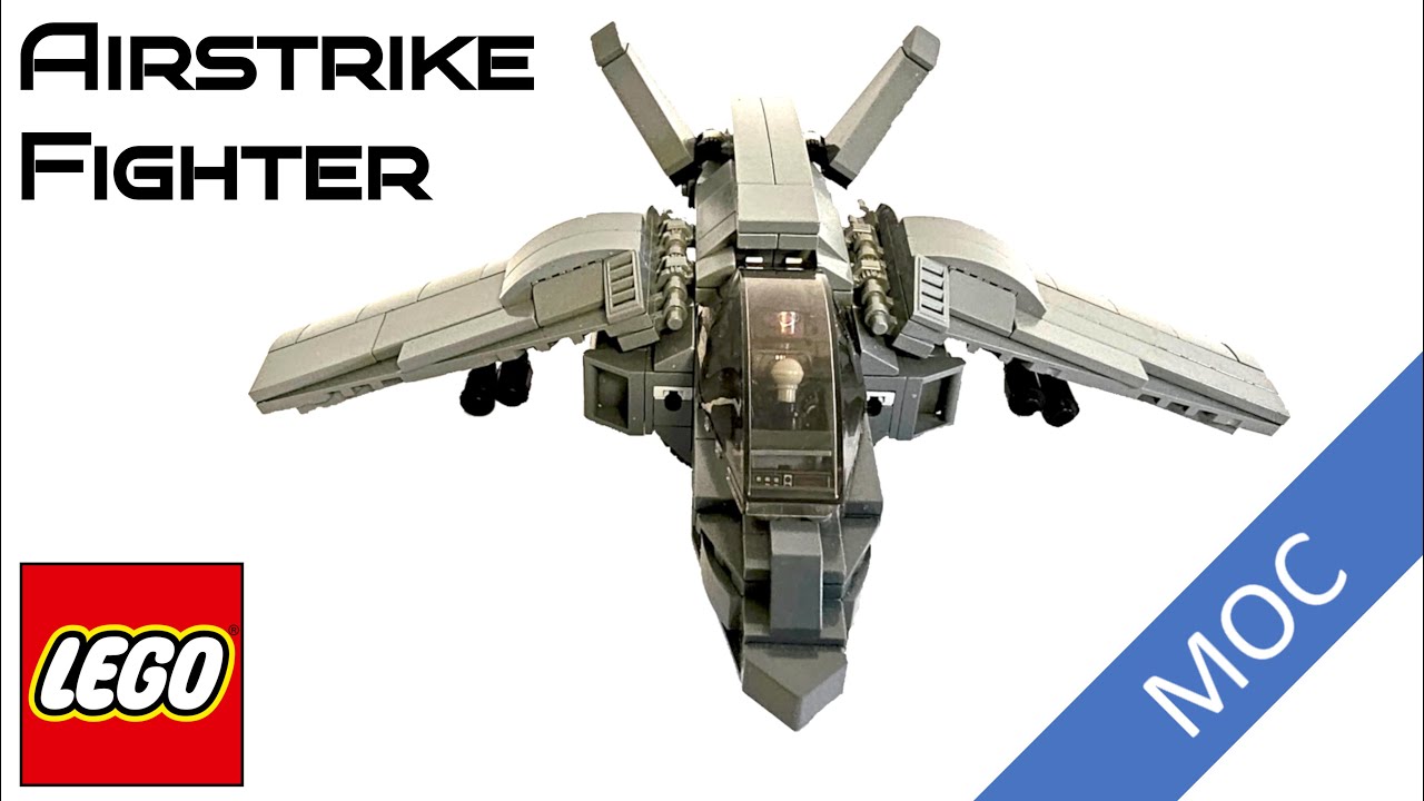 LEGO Airstrike Fighter - full review in 90s - YouTube