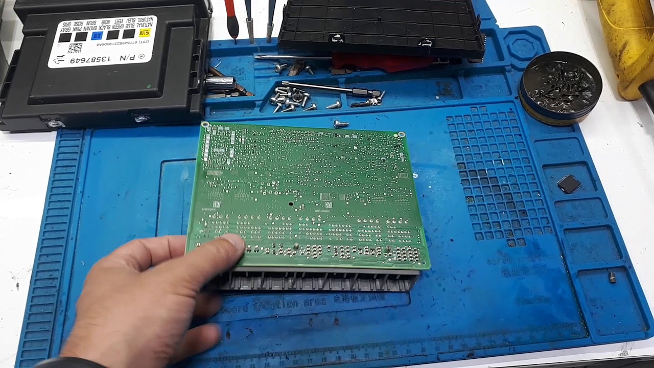 Chevrolet cruze bcm modülü tamiri(2) - YouTube