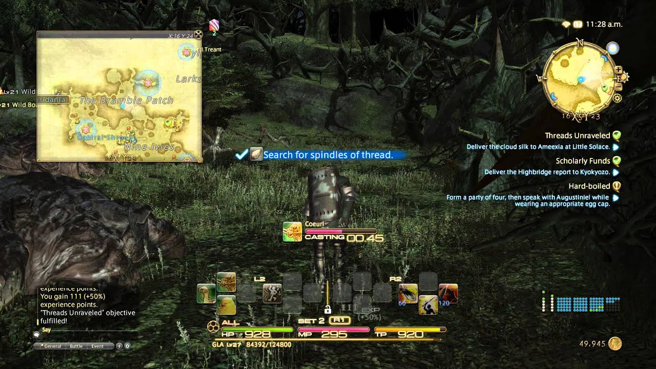 Presence of the Enemy! Final Fantasy XIV: A Realm Reborn Gameplay ...
