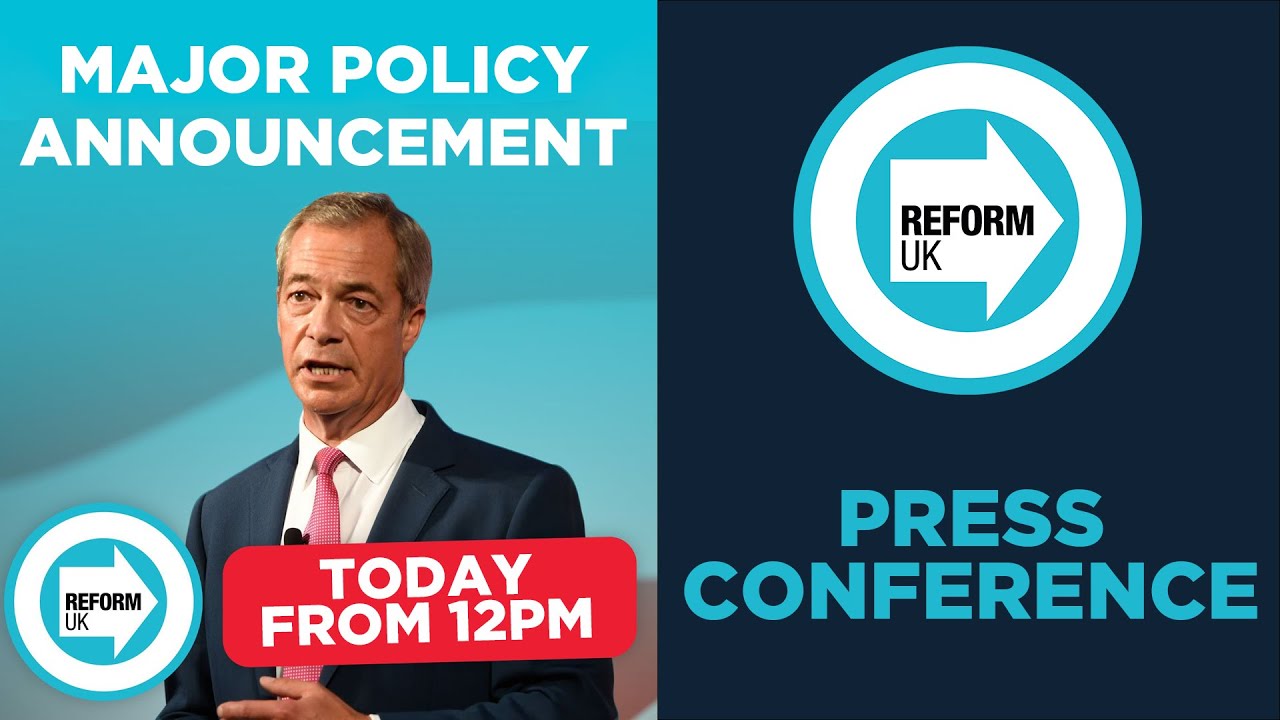 REFORM UK Make major immigration policy announcement - YouTube