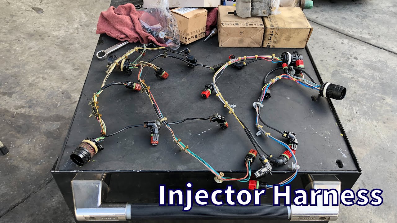 Heavy Duty Diesel Engine 101 Episode 10: Injector Harness. - YouTube