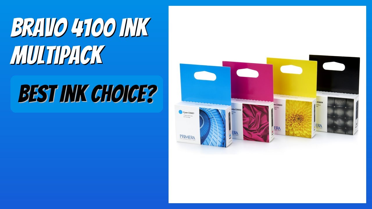 REVIEW (2026): Bravo 4100 Ink Multipack. Features. - YouTube
