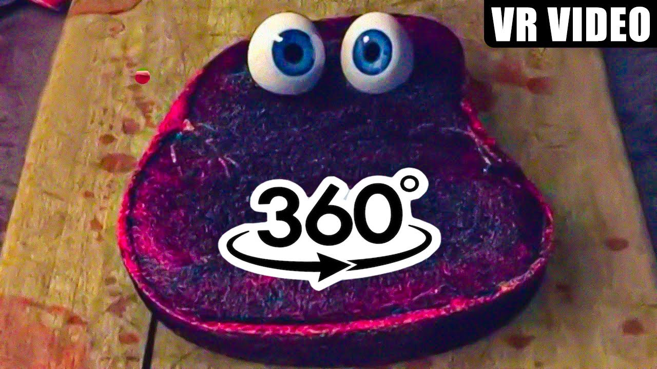 360º VR - All Anime Charlie The Steak All Animations - YouTube