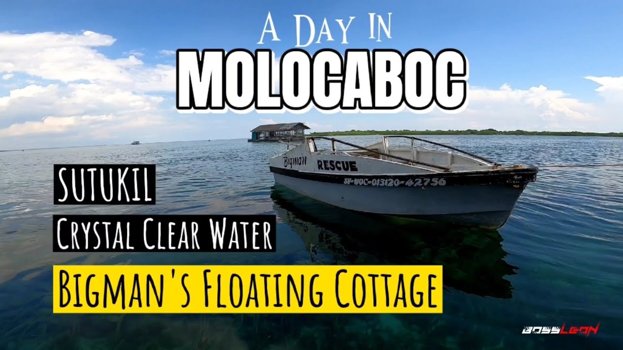A Day in Molocaboc, Sagay City | Bigman's Floating Cottage - YouTube