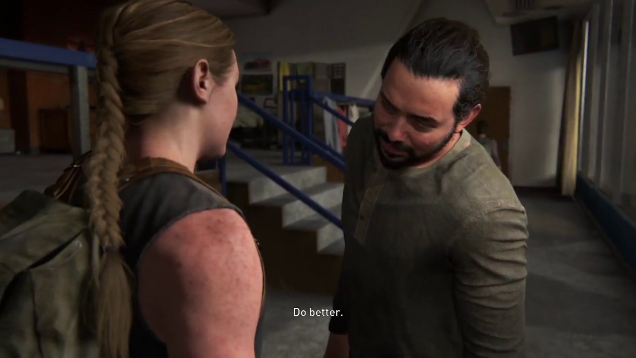 Manny shows off his moves - TLoU2 - YouTube