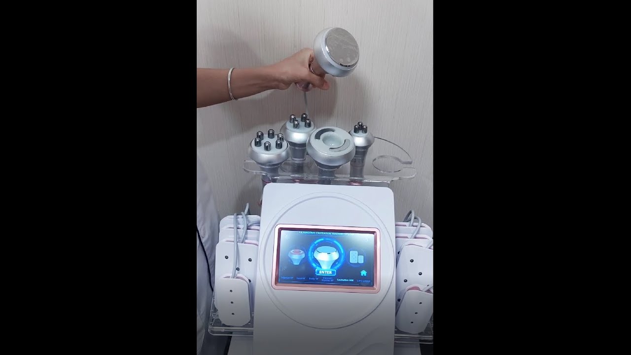80K Mini Cavitation Slimming Machine with RF Lipolaser | Fat Burning ...